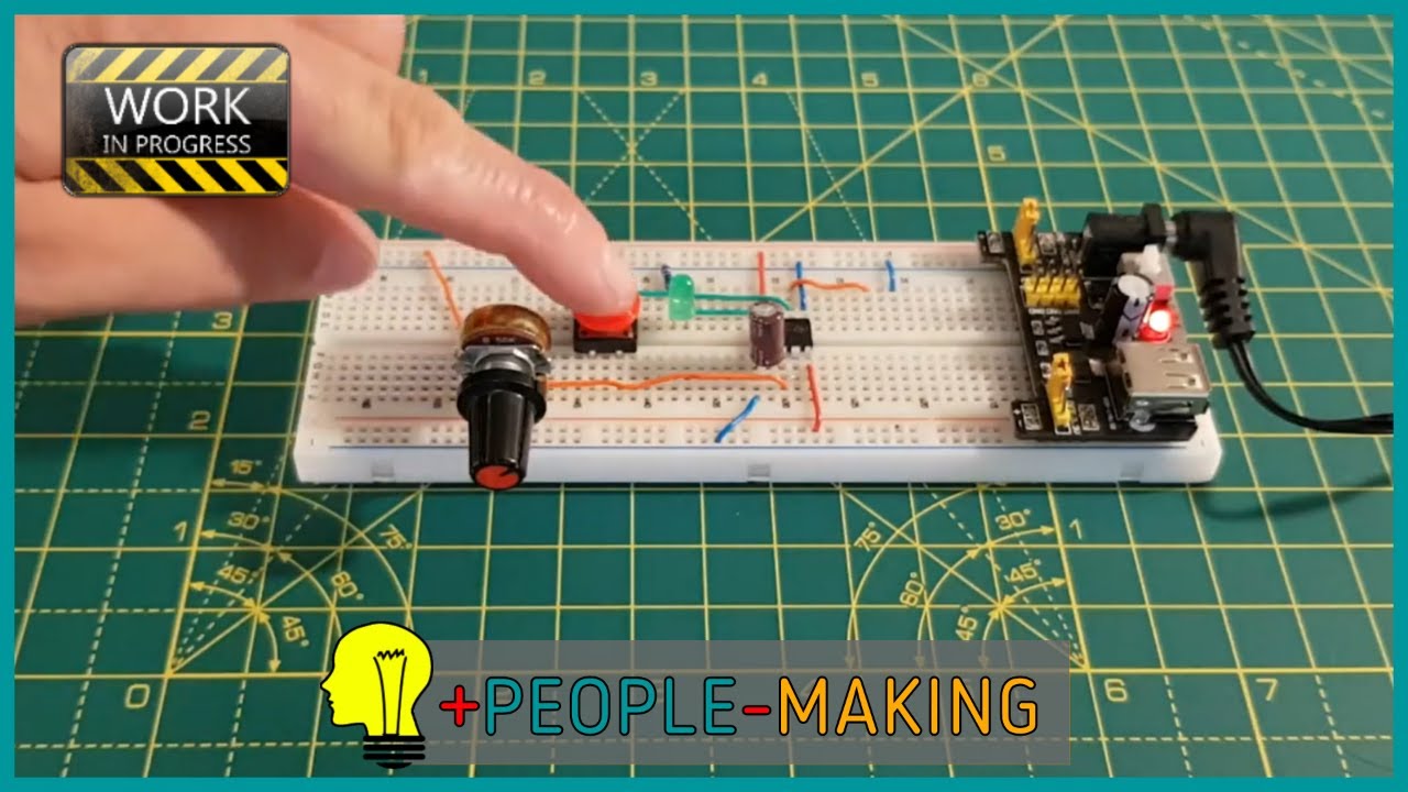 EP A003 - NE555 Monostable Timer - YouTube