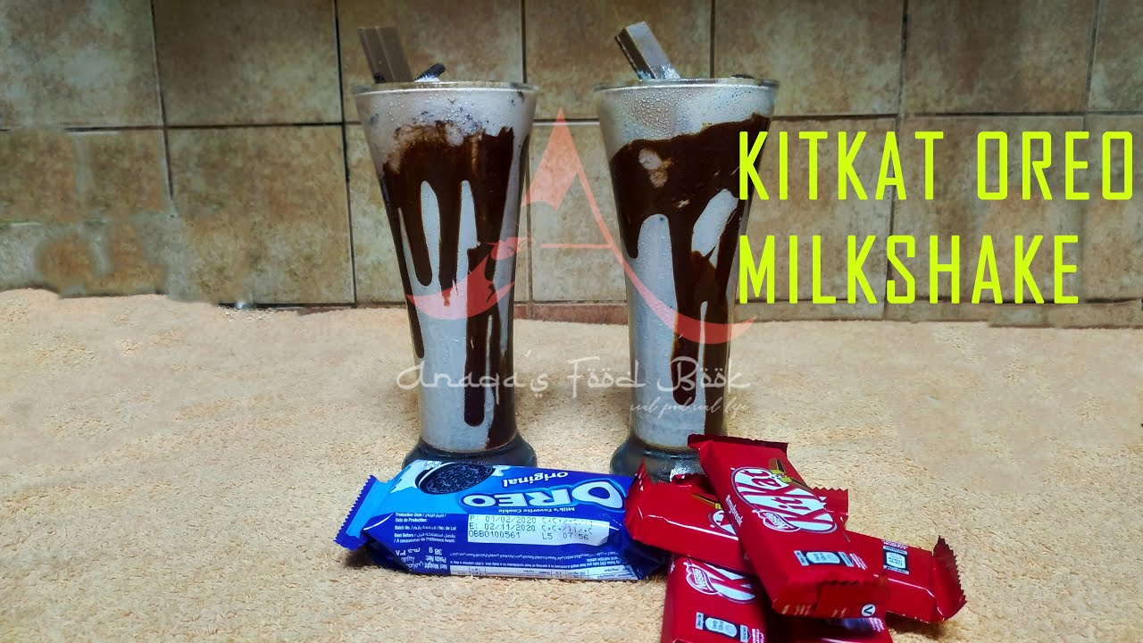KITKAT OREO MILKSHAKE\\CHOCOLATE MILK SHAKE RECIPE// IFTHAR SPECIAL ...