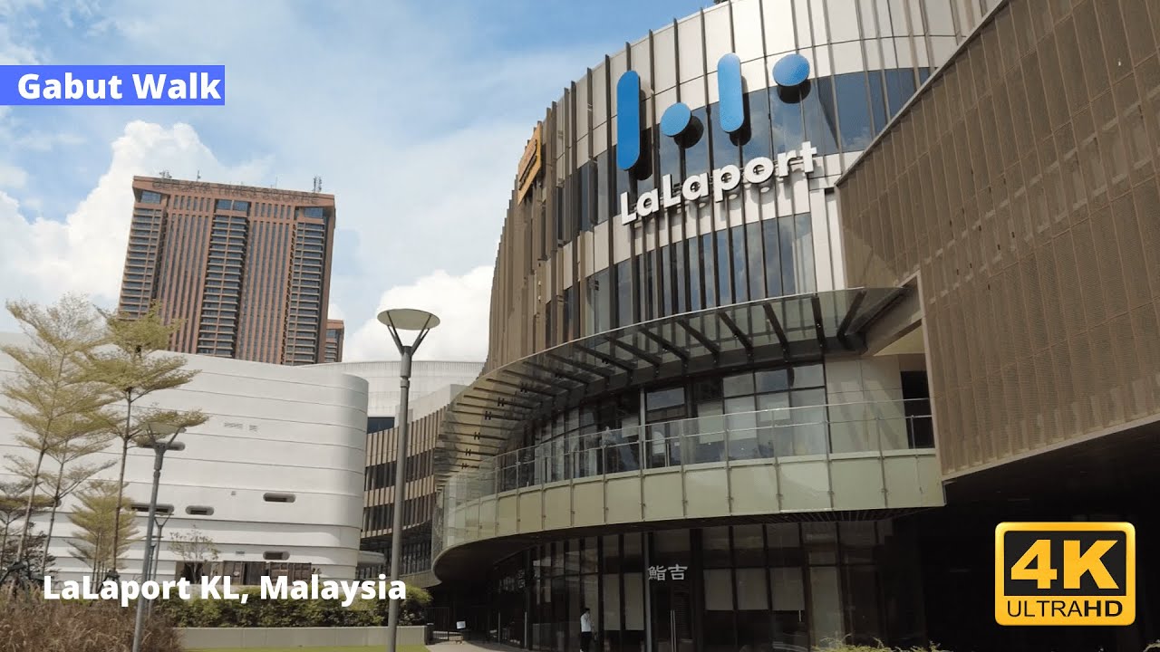 Walking through aisle at Lalaport (New shopping mall in KL) I Gabut ...