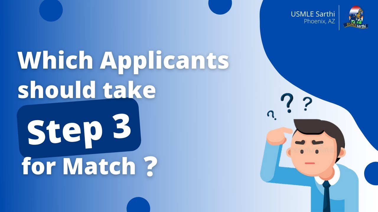 USMLE Step 3 to match as IMG: Do you need it? When to take it? - YouTube