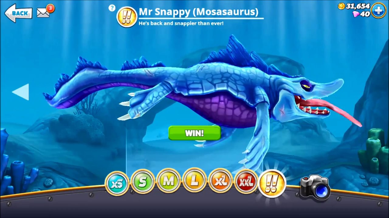 New update (Mr Snappy is Back !!!) - Hungry Shark World - YouTube