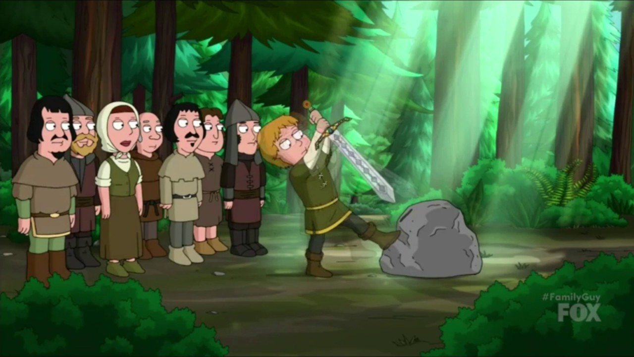 Family guy: King Arthur - YouTube