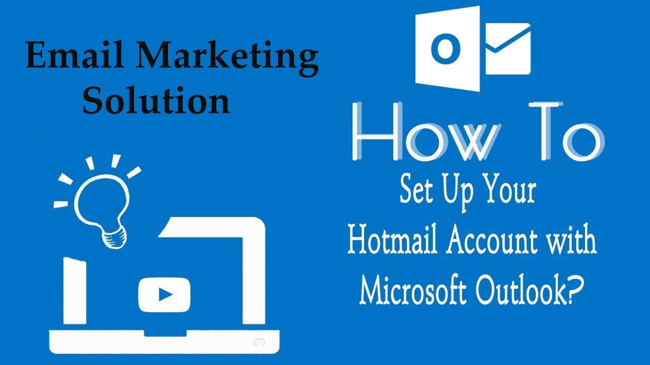 How to configure hotmail Id in Outlook ? Outlook 16, Outlook 19 ...