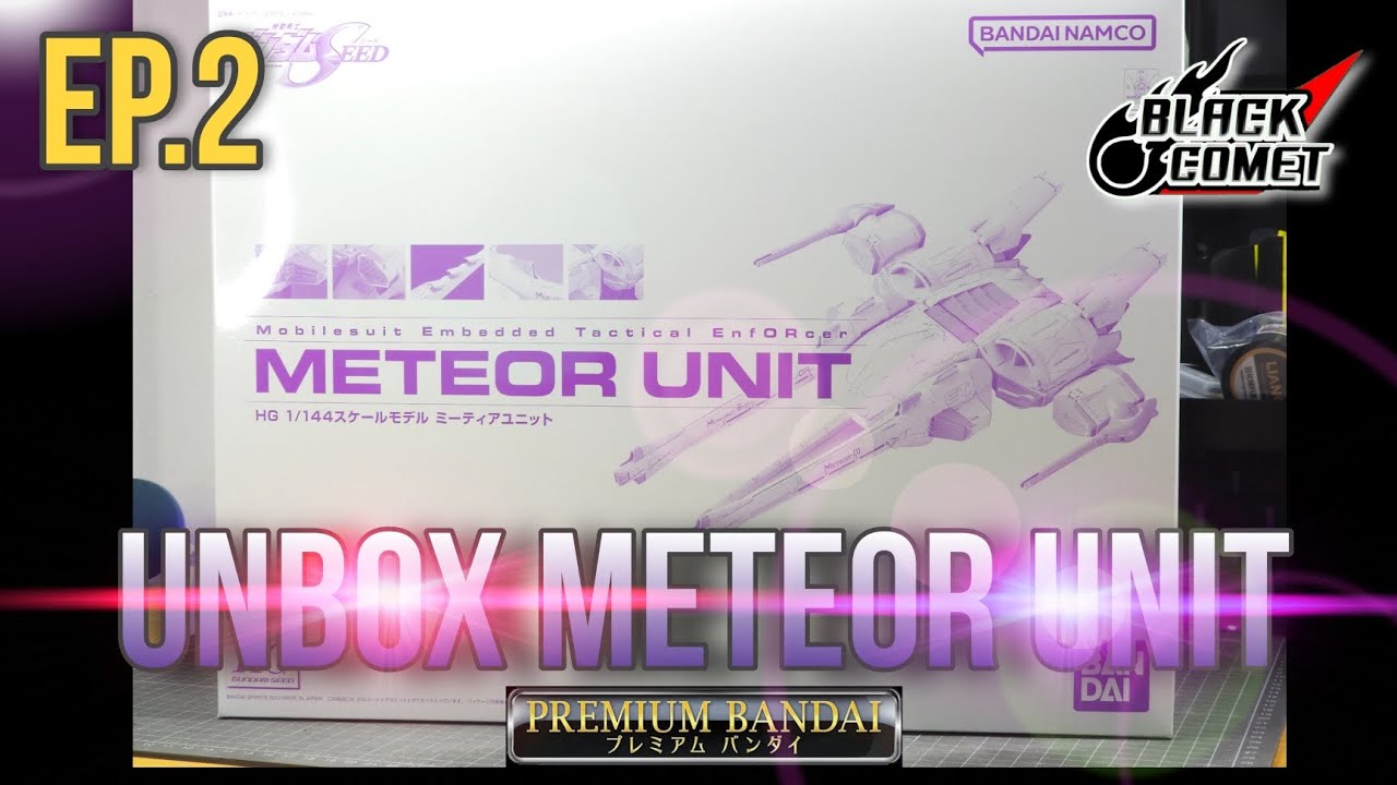 [UNBOX EP.2] Meteor unit p-bandai - YouTube