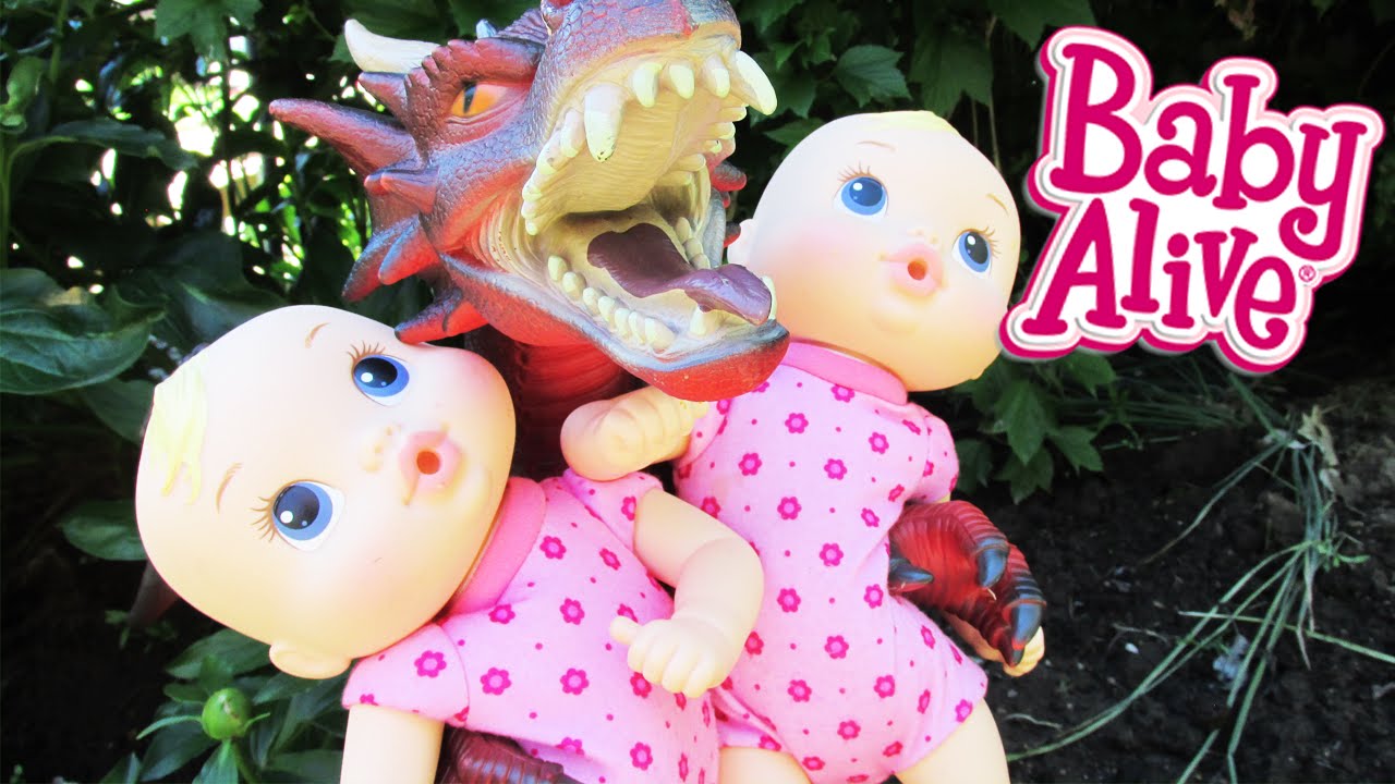 BABY ALIVE Twins Hansel & Gretel Dragon Adventure by Epic Doll Channel ...