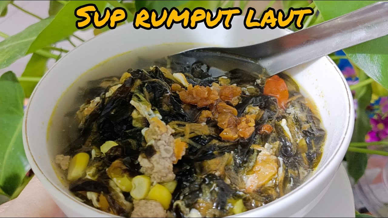 tutorial membuat sup rumput laut - YouTube