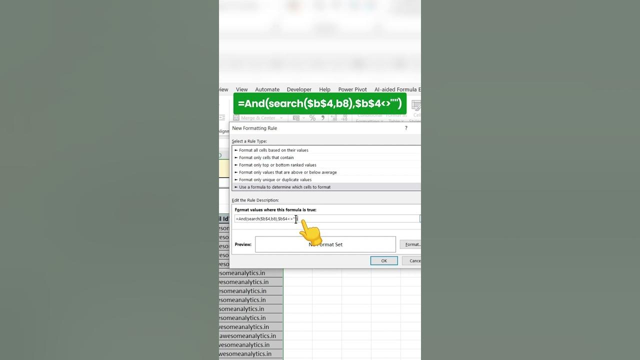 Create a Search Box in Excel Step by Step #ExcelTutorial #SearchBoxCreation - YouTube