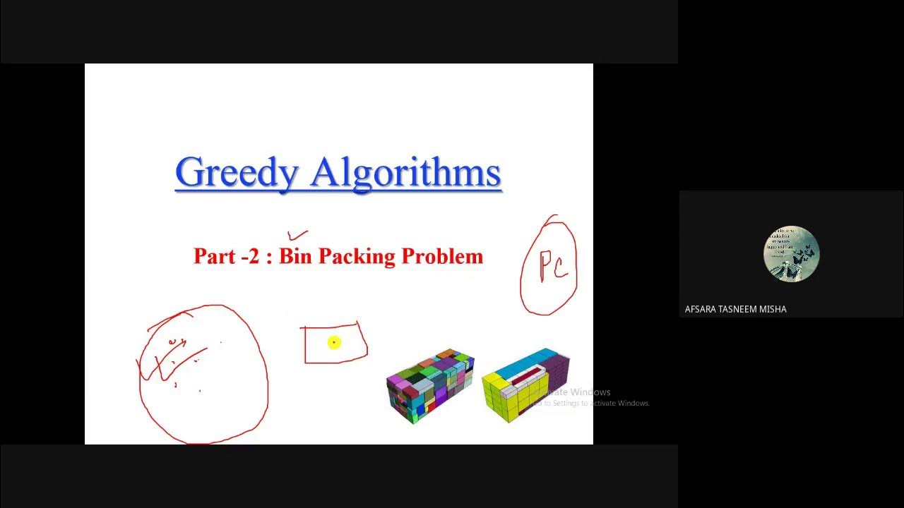 Greedy Algorithm Coin Change Bin-Packing Part 2 - YouTube