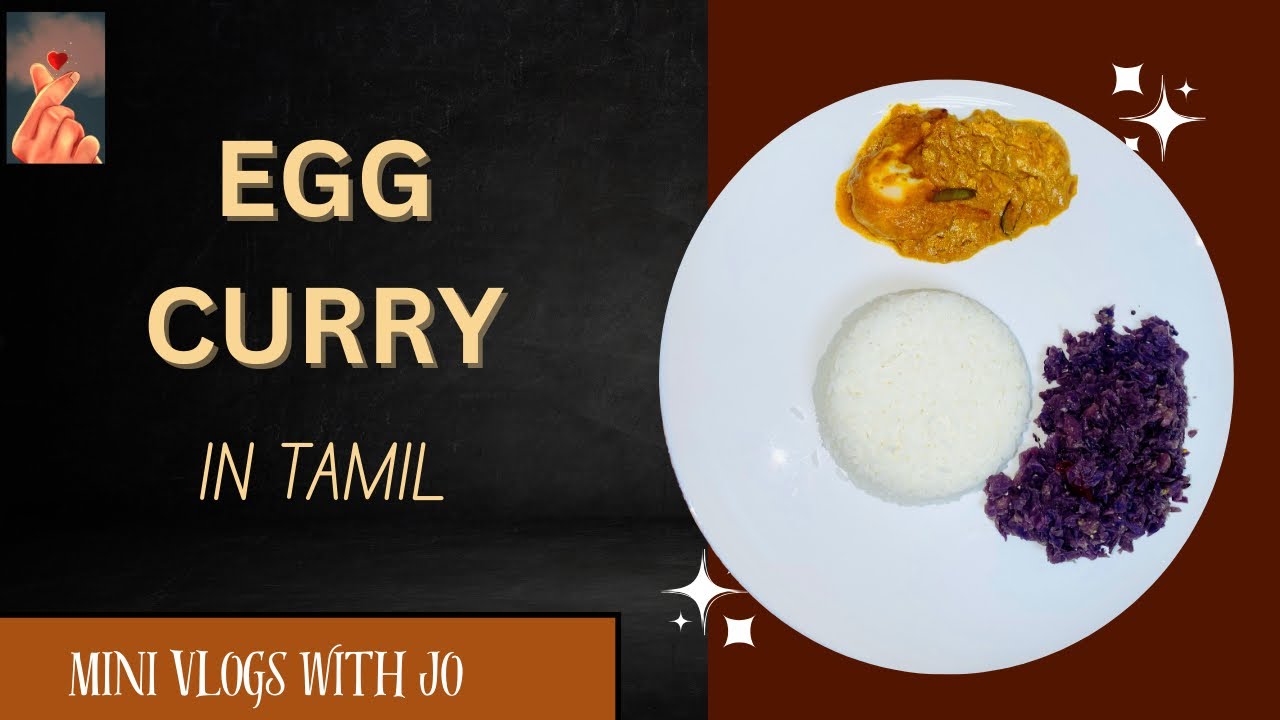 Egg curry recipe in Tamil. Muttai kuzhambu recipe. - YouTube