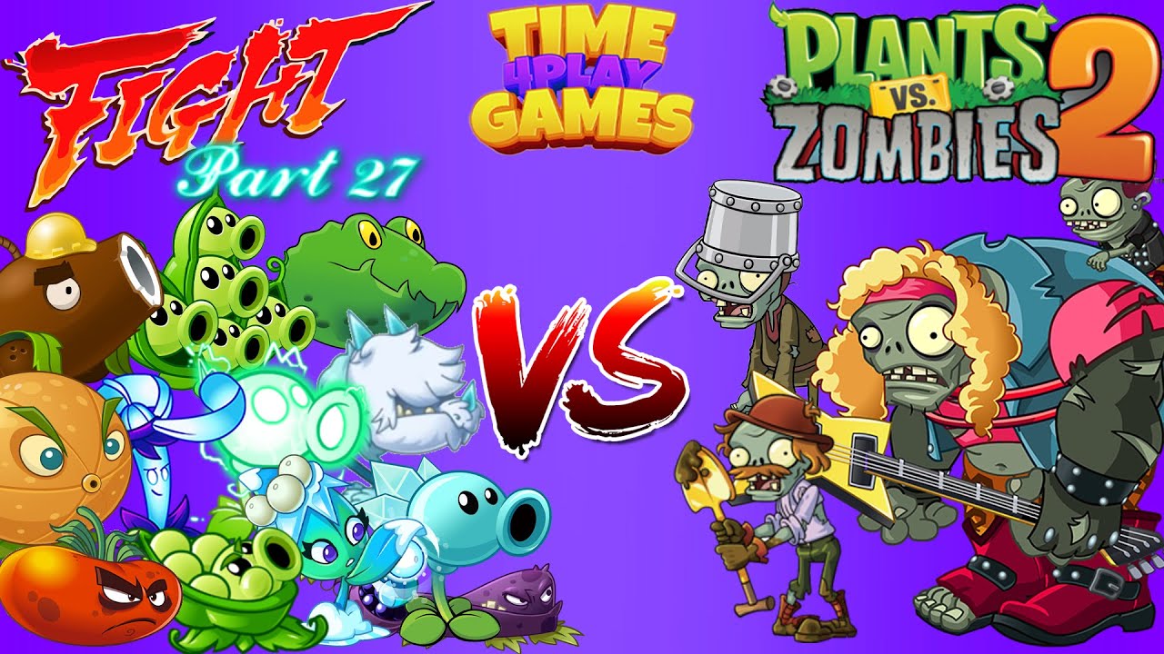 Tournament Сhallenge Fight! Part 27 - PvZ 2 Gameplay - YouTube