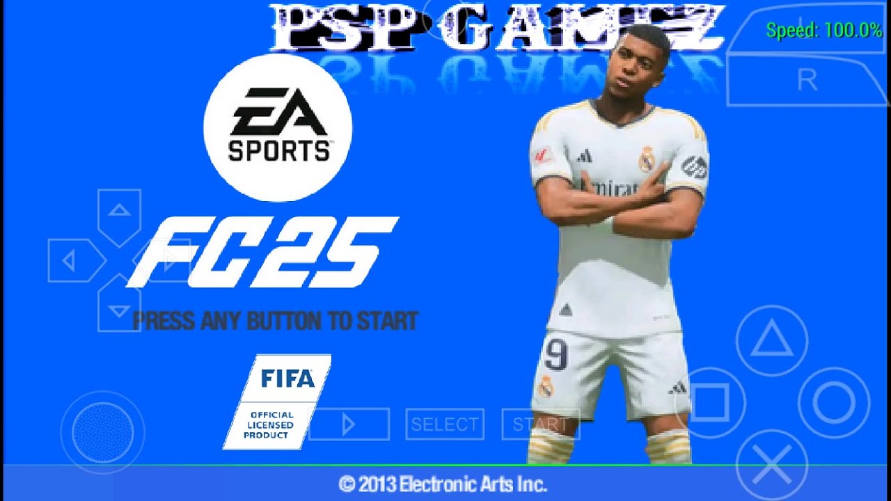 FIFA 14 MOD EA SPORT FC 25 PSP - YouTube