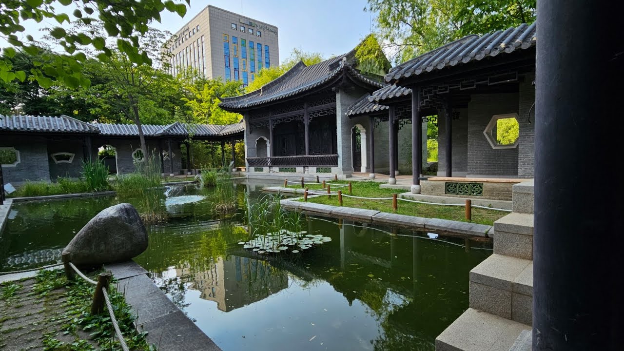 Hyowon Park Wol Chinese-style Garden Suwon #hyowonPark #Hyowon_Park # ...