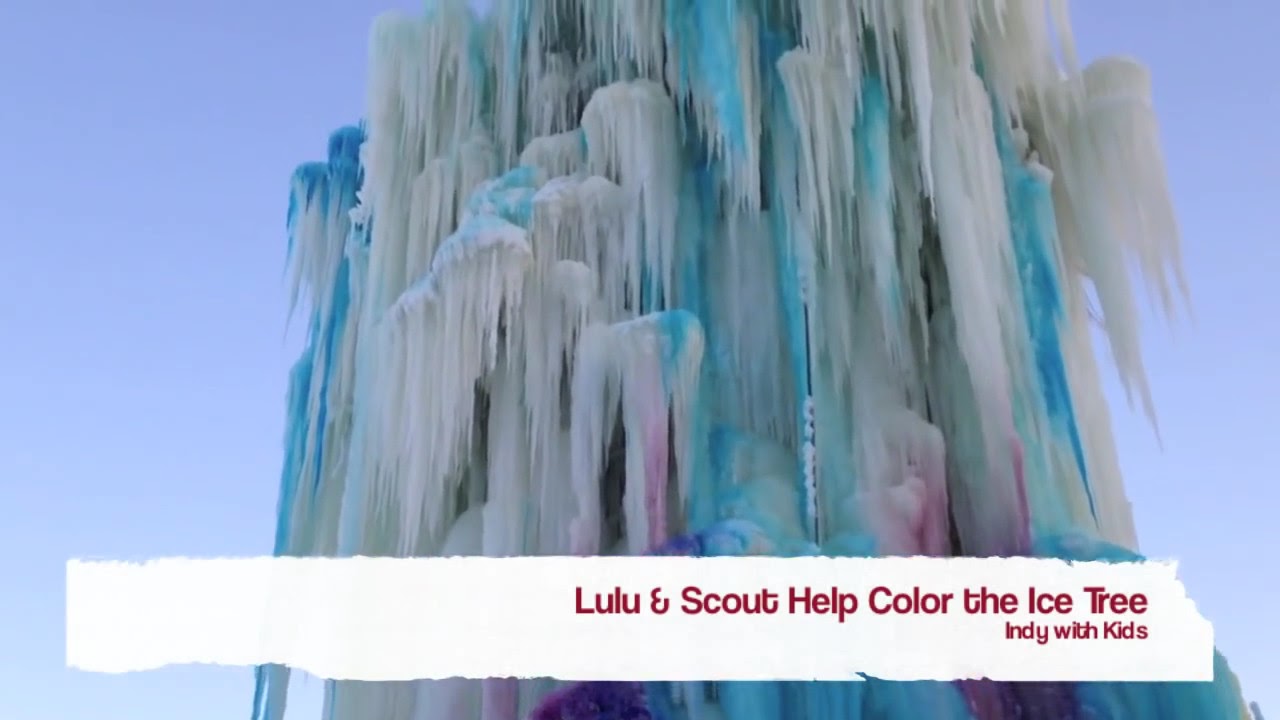 Indianapolis | Veal's Ice Tree - YouTube