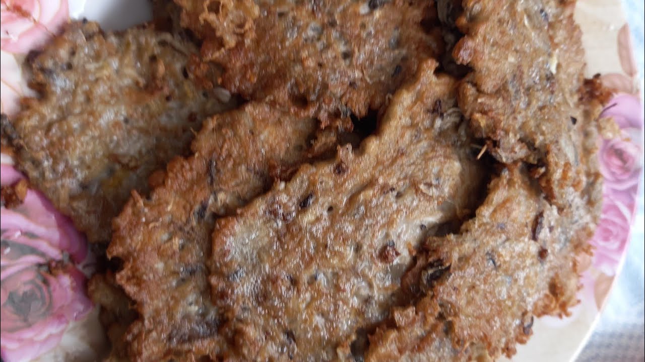 okoy/ukoy na puso ng saging - YouTube