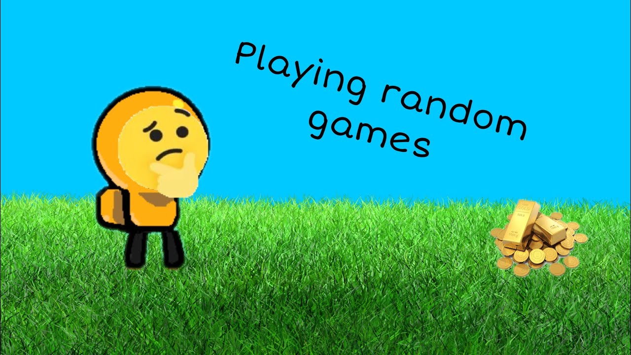 Playing random games - YouTube