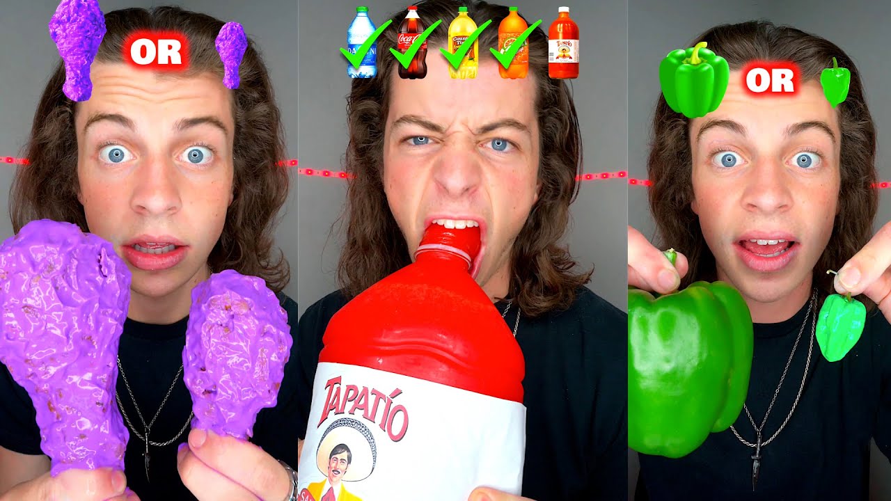 *1 HOUR* LukeDidThat Spicy Challenge Compilation | Lukedidthat Shorts ...