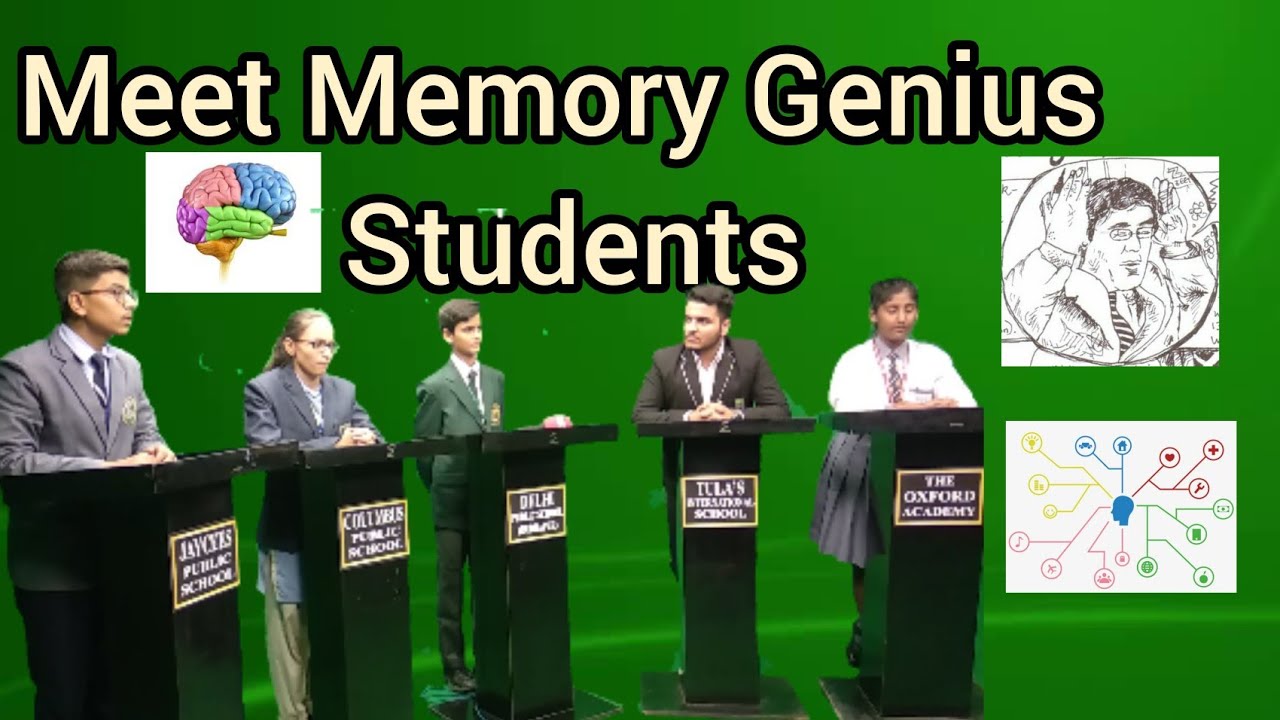 Meet Memory Genius Students - YouTube