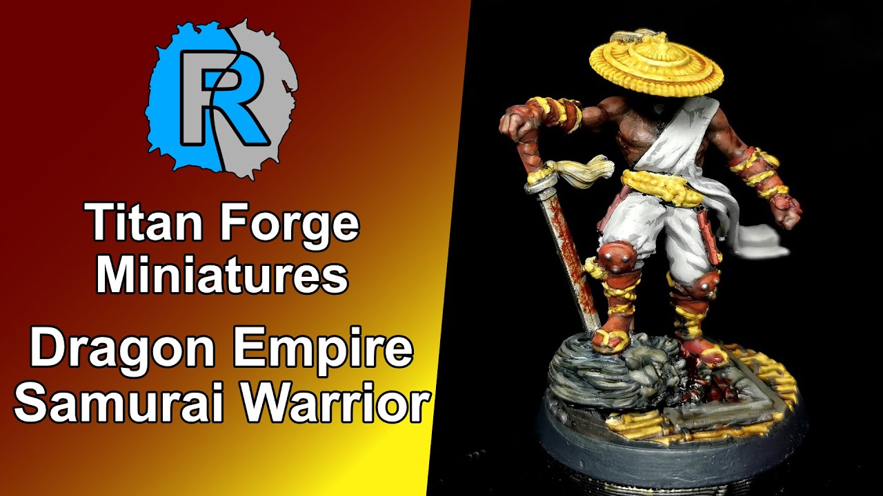 Vinn Fo - Samurai Warrior - Titan Forge Miniatures | Bloodfield | 3D ...