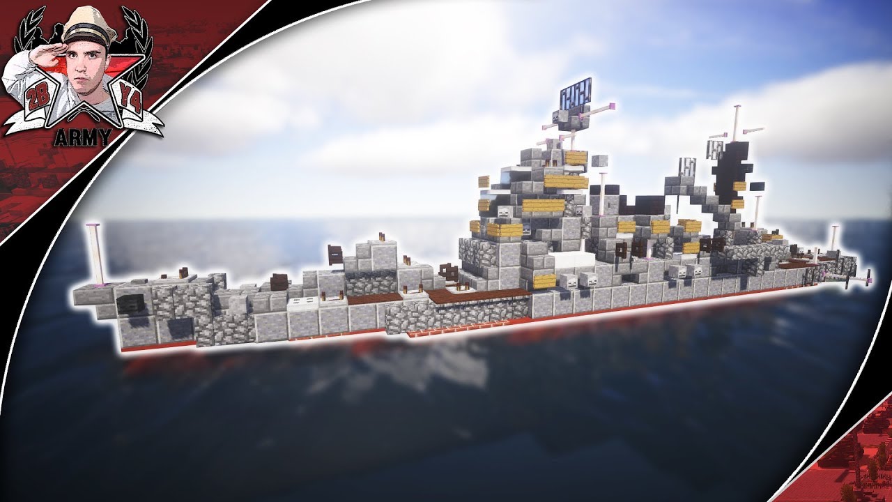 Minecraft Bath Tub Builds: IJN Takao/Atago | Takao-Class Heavy Cruiser ...