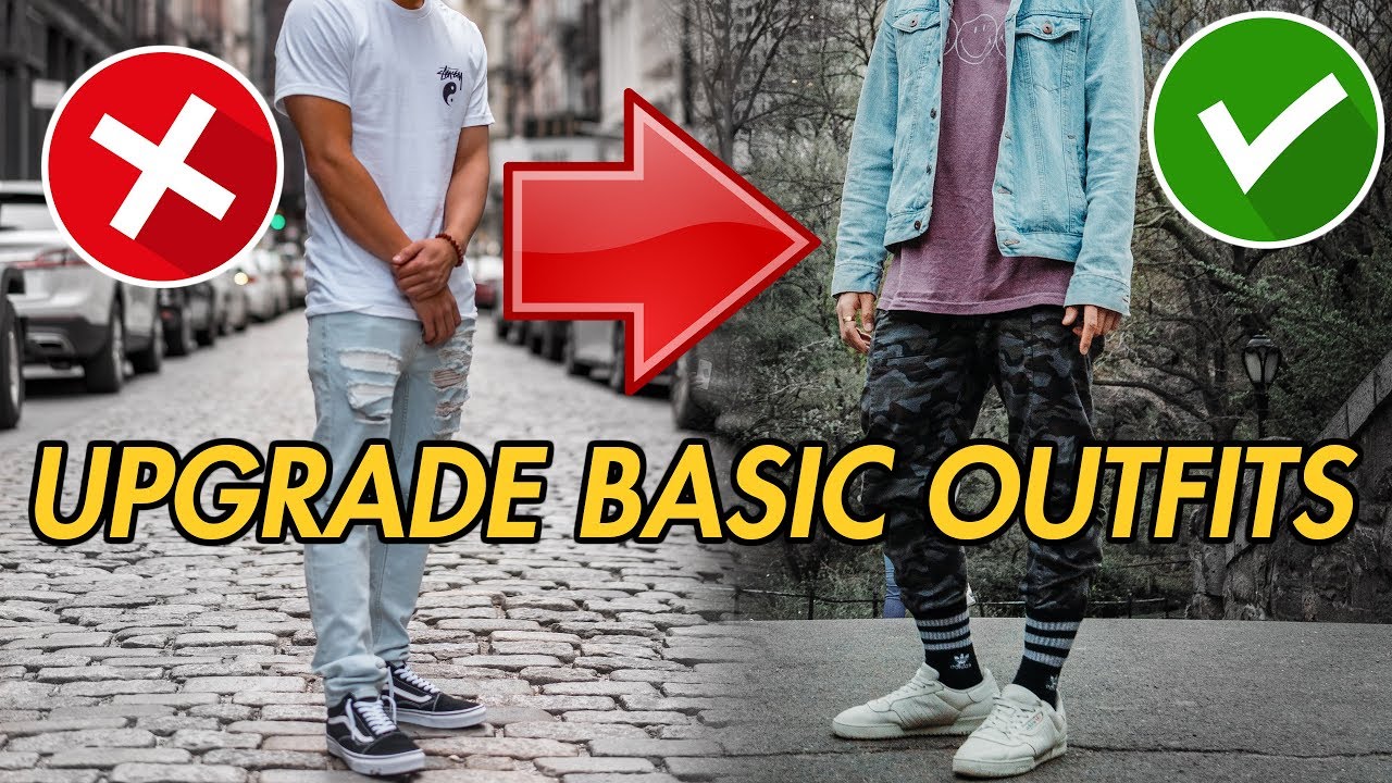 7 WAYS TO UPGRADE A BASIC OUTFIT - YouTube