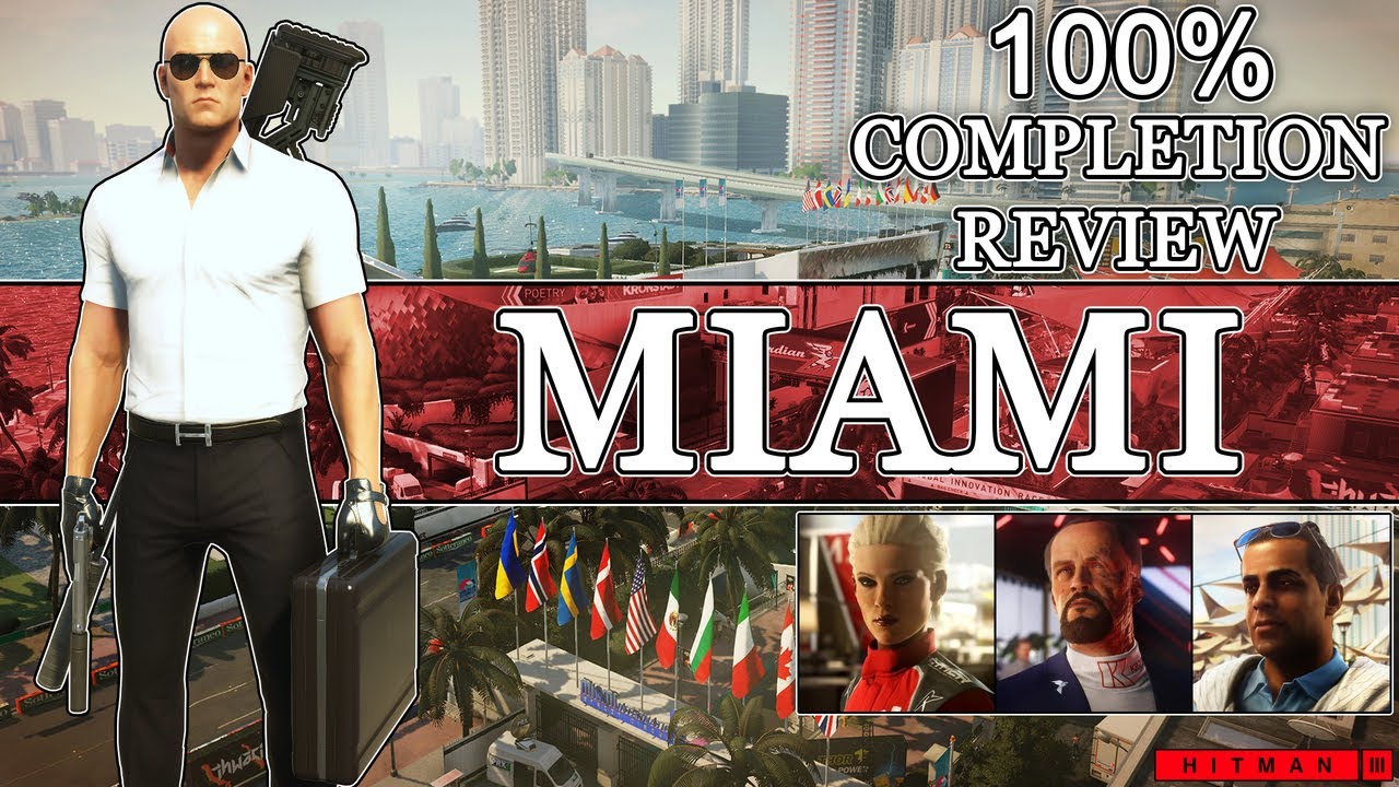 Hitman 3 Miami 100% Completion Review & Rating - YouTube