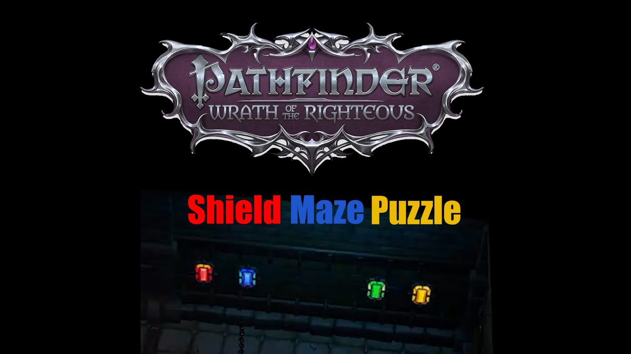 Solving the first puzzle in Pathfinder: Wrath of the Righteous - YouTube