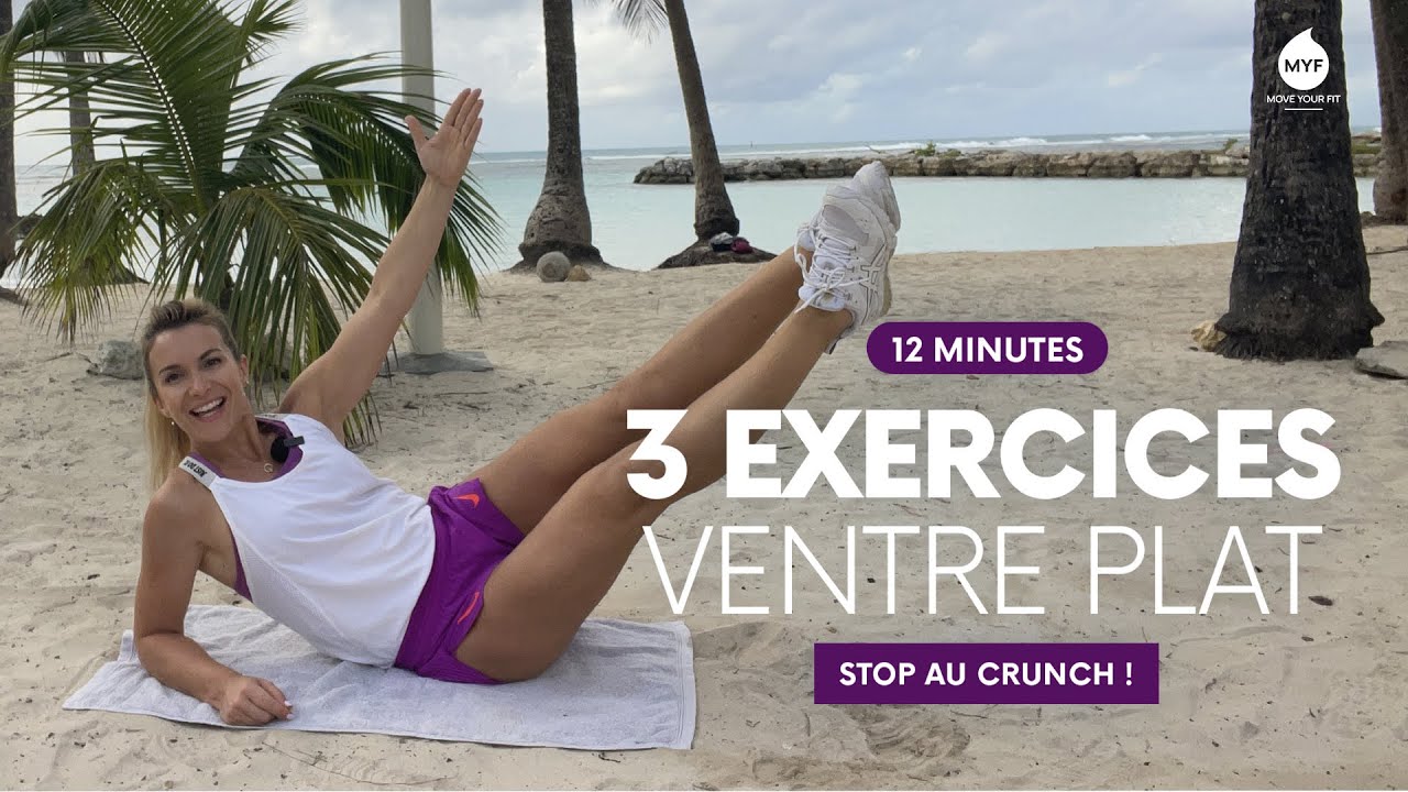 3 exercices Ventre Plat & Taille fine 🧘‍♀️- Jessica Mellet - Move Your ...