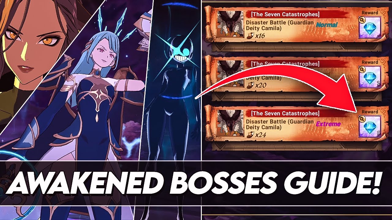 *2 TURN CLEARS* How To Clear Extreme Awakened Seven Catastrophes Event ...