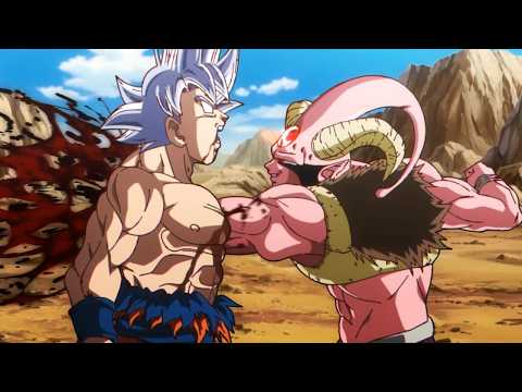 Majin Moro vs Goku Ultra Instinct - English Dub - Dragon Ball Super \