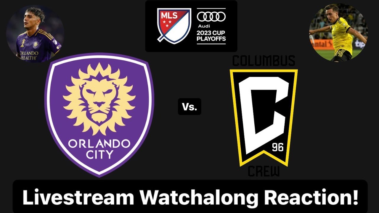 Orlando City SC Vs. Columbus Crew 2023 MLS Cup Playoffs Eastern ...
