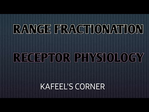 Range Fractionation || Receptor Physiology || Zoology|| Animal ...