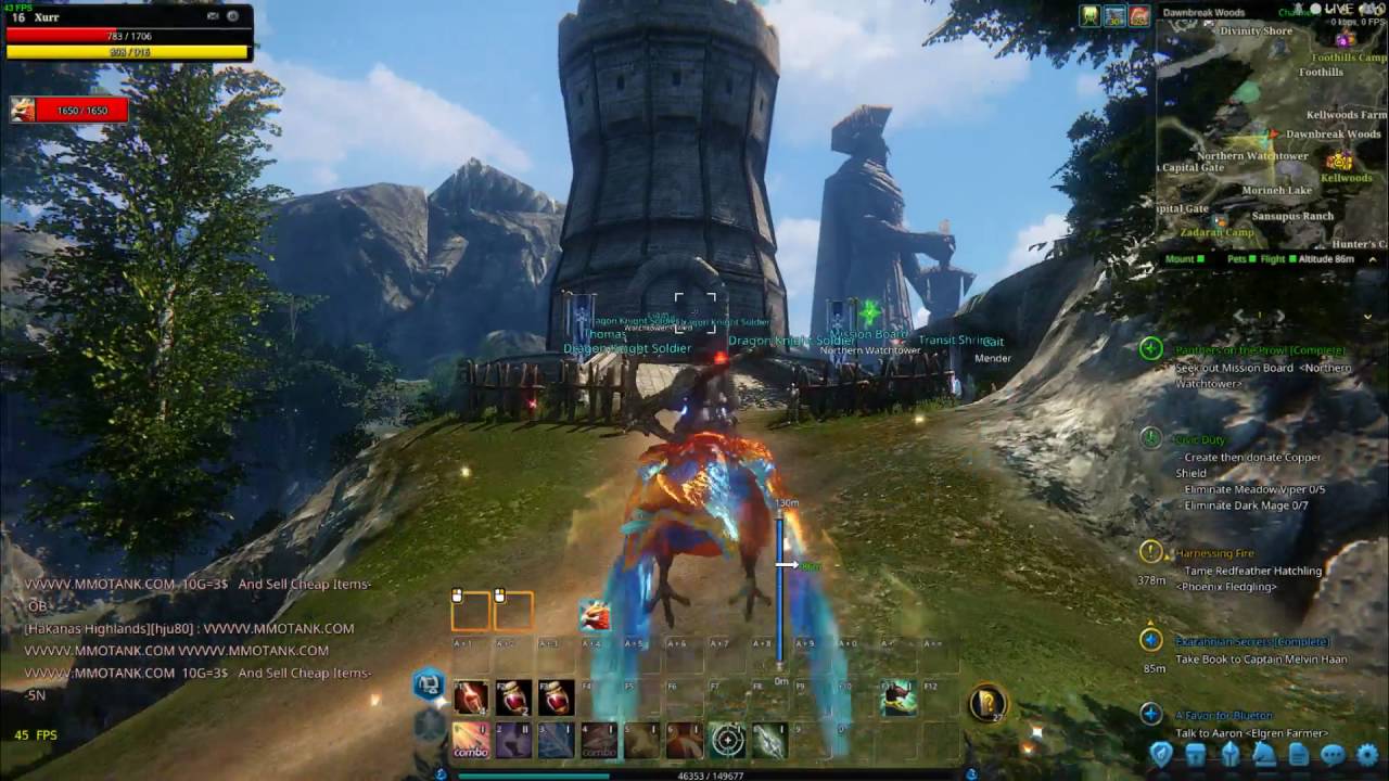 Bearsfan217 - Free MMORPG Riders of Icarus - Level 16 Assassin - Game ...