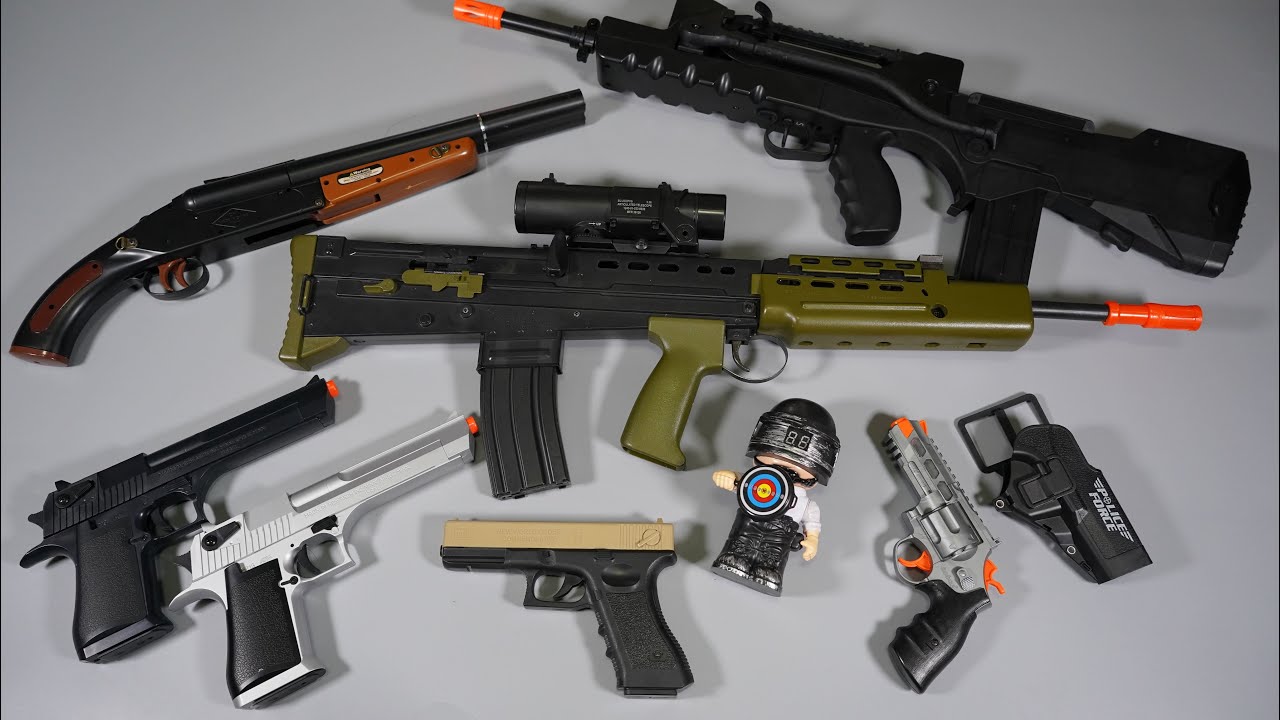 PUBG BATTLEGROUNDS Toy TARGET - L85A1 Toy Gun -FAMAS - Airsoft Gun ...