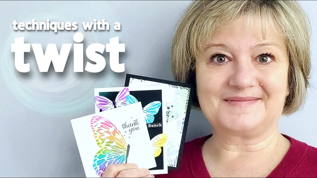 Techniques with a TWIST! #cardmaking - YouTube