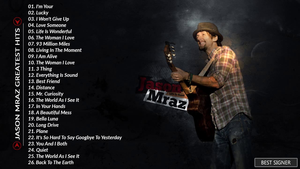 Jason marz greatest hits full album Best songs of Jason Marz - YouTube
