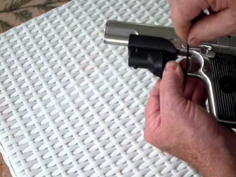 TOKAREV LASER SIGHT TT-33 TTC 7.62x25 INSTALLATION - YouTube