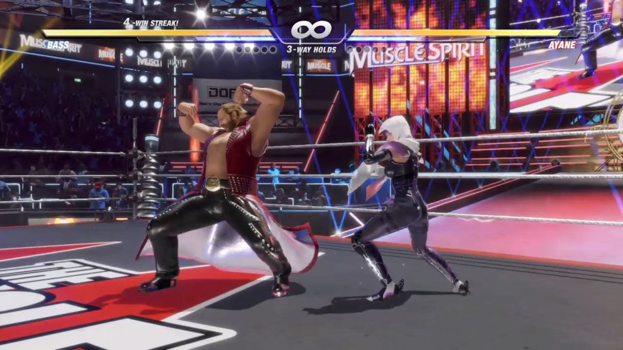 Dead or Alive 6 - Bass VS Ayane - YouTube