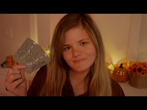 ASMR Escape the Rain at this Cozy Autumn Hotel Check In 🌧️ 🍂