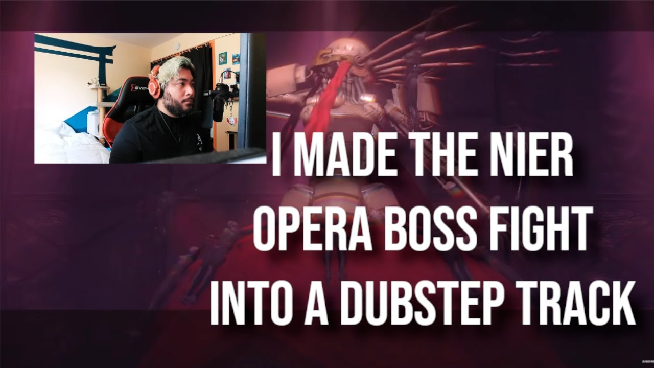 I made the Nier:Automata Opera Singer boss fight into a DUBSTEP track ...