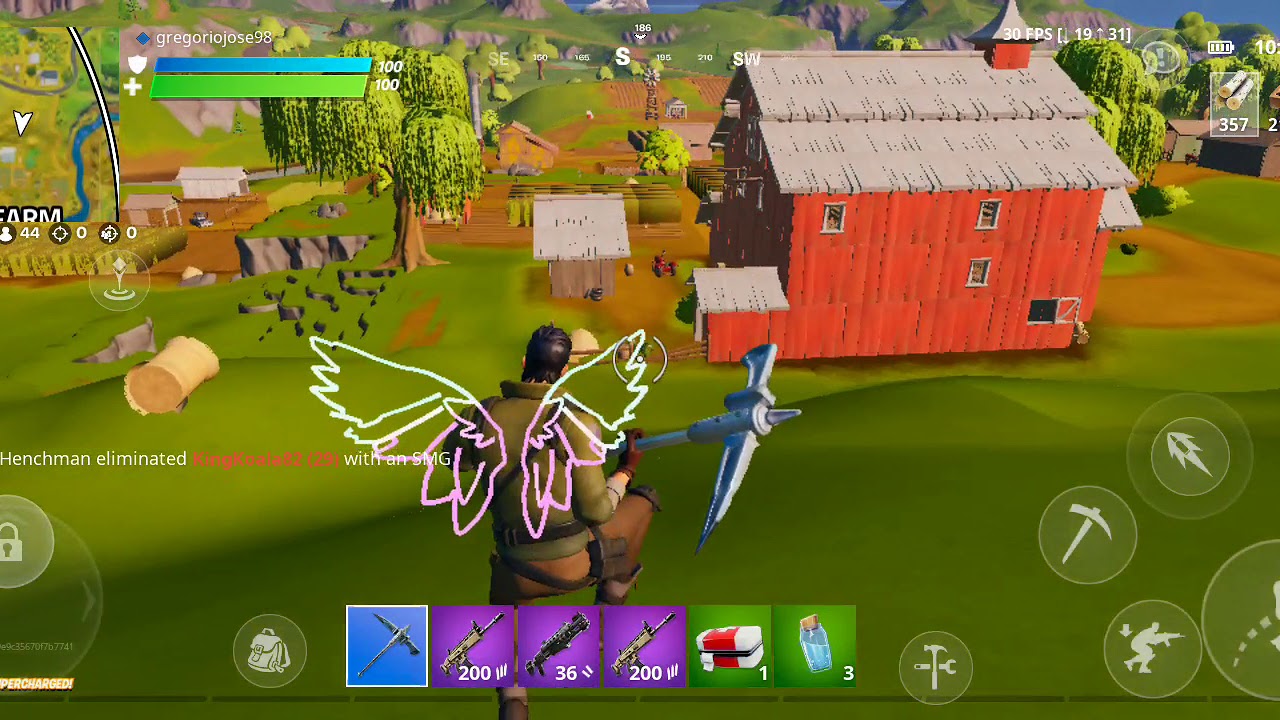 First fortnite mach let's see how it goes... - YouTube