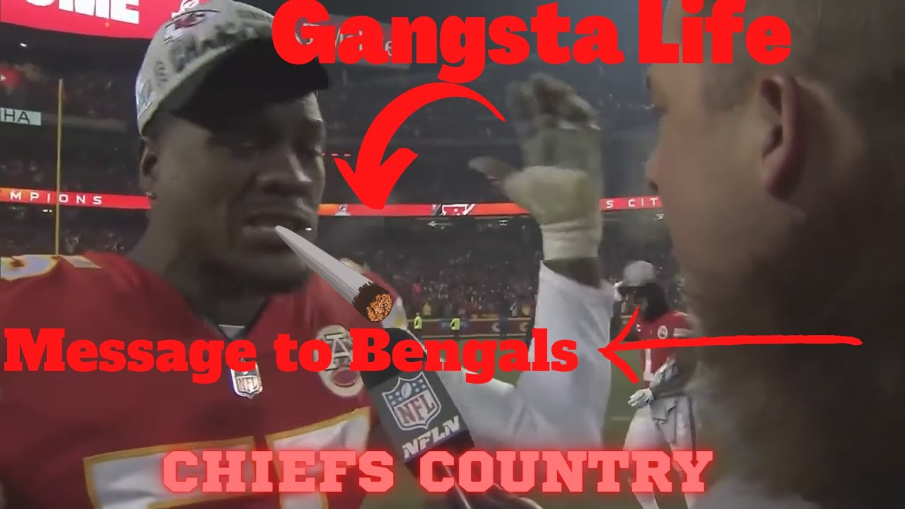 Frank Clark Message to Bengals + Victory Cigar ( Kansas City Chiefs ...