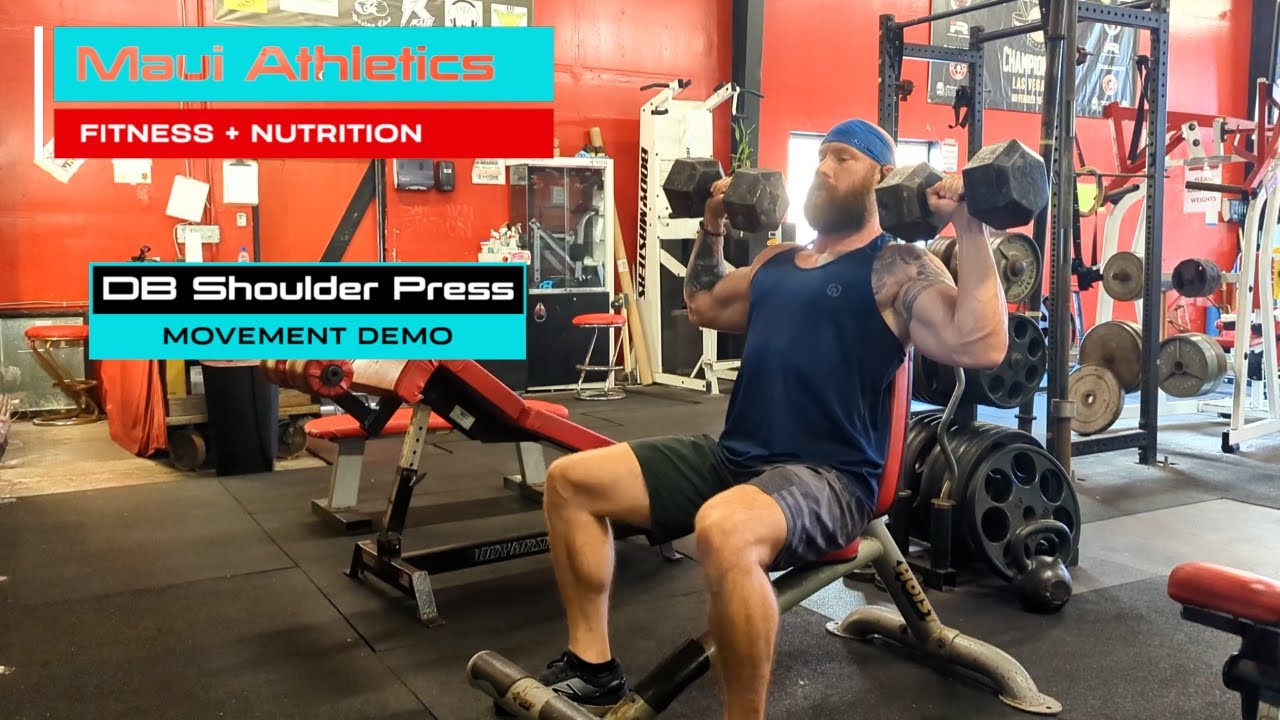 Dumbbell Overhead Press Tutorial - YouTube