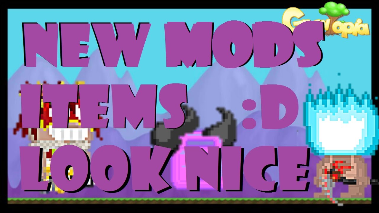 Growtopia - News MODS items (Zfert , Solsa and mahh) - YouTube