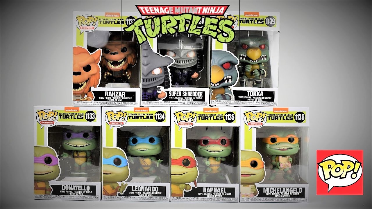 Teenage Mutant Ninja Turtles, Secret of The Ooze by Funko Pop Unboxing ...