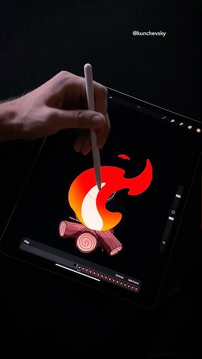How to animate fire in Procreate 🔥 - YouTube