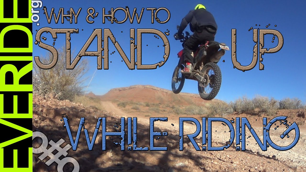 The Most Important Tip for New Off-Road ADV & Dual Sport Riders - STAND ...