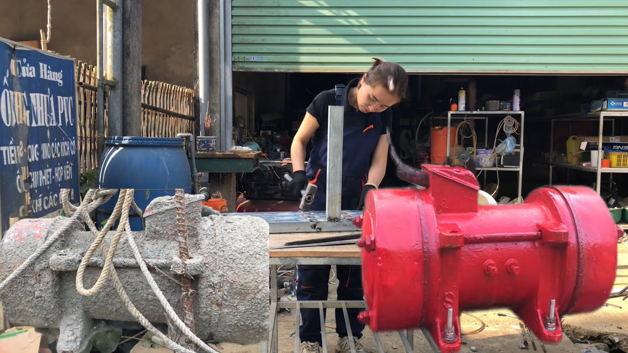 Repair and restore compactors. Repair and reuse 220v electric motors ...