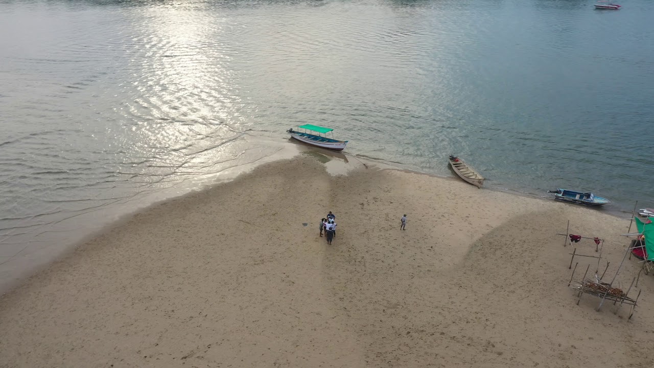 Devbagh Tsunmai Island View By Drone Part 1 - YouTube