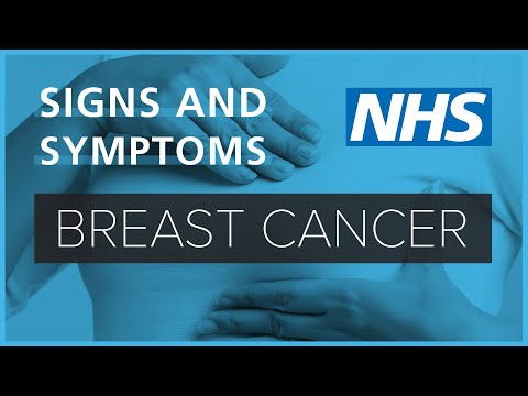 Breast cancer - signs and symptoms | NHS
