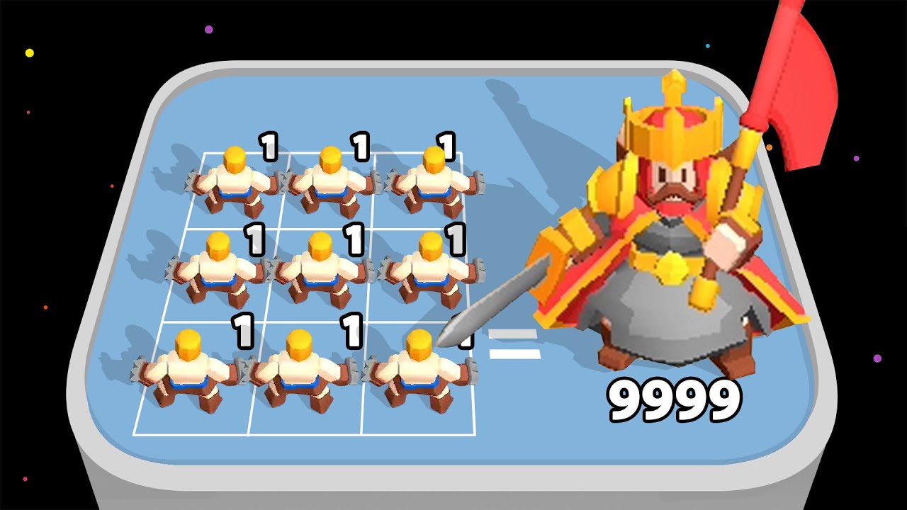 MERGE MASTER: Battle Empire - NEW! Android Game Merge Battles - YouTube